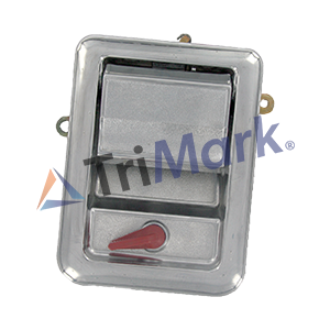 030-0860 Flush Mounted Paddle Handle With Inside Lock Knob | TriMark ...