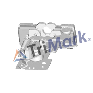 050-0155 Two Rotor Latch With Remote Linkage | TriMark Corporation
